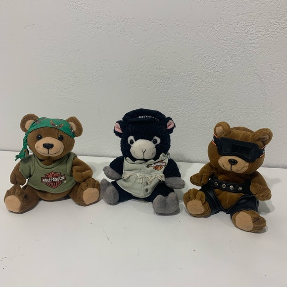 Harley-Davidson | Toys | Harley Davidson Motorcycle Bean Bag Plush ...